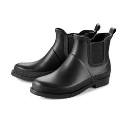 Tchibo - Regenstiefelette - Gr. 38-39 - schwarz