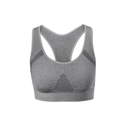 Tchibo - Sport-Bustier - Damen - Gr. L - grau