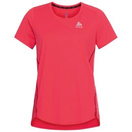 Odlo Zeroweight Chill-Tec T-Shirt Crew Neck S/S Bekleidung Damen pink XS