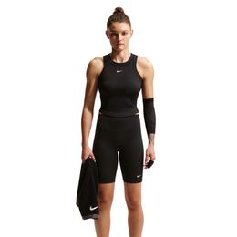 Nike One Dri-Fit Fitted Crop Tank Bekleidung Damen schwarz M