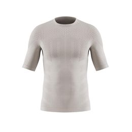 Bauerfeind Sports Compression Shirt Short Sleeve Bekleidung Herren grau XL
