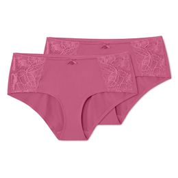 Tchibo - 2 Pantys - Damen - Gr. S - dunkelrosa