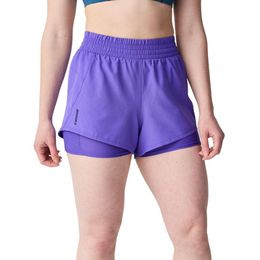Brooks Dash 2-in-1 Short Bekleidung Damen lila M
