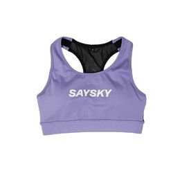 Saysky Logo Combat Sports Bra Bekleidung Damen lila L