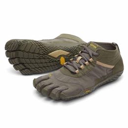 Vibram FiveFingers V-Trek Schuhe Herren gr&uuml;n 42.0