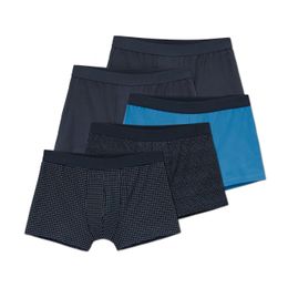 Tchibo - 5 Slipboxer - Herren - Gr. L/6 - dunkelblau/print