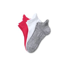 Tchibo - 3 Paar Profi-Laufsocken - Damen - Gr. 35-38 - wei&szlig;