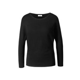 Tchibo - Feinstrickpullover mit Fledermaus&auml;rmeln - Damen - Gr. L - schwarz