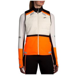 Brooks Run Visible Insulated Vest 2.0 Bekleidung Damen schwarz XS