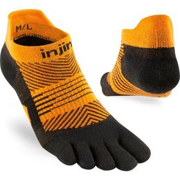 injinji Run Lightweight No-Show Bekleidung Damen orange M
