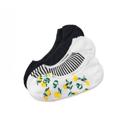 Tchibo - 3 Paar Sneaker-F&uuml;&szlig;linge - Damen - Gr. 41-43 - schwarz
