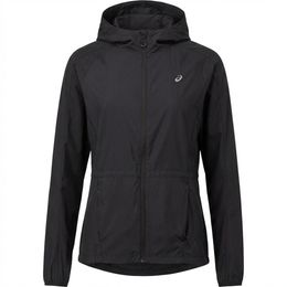 asics Road Packable Jacket Bekleidung Damen schwarz XS