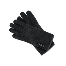 Tchibo - Handschuhe im Materialmix - Damen - Gr. 8 - schwarz