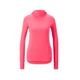 Tchibo - Langarm-Laufshirt mit Kapuze - Damen - Gr. S - orange
