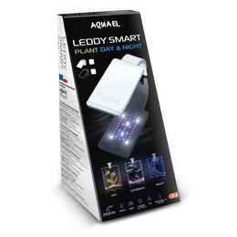 Aquael Leddy Smart 4,8W Plant Aquarium Beleuchtung Tag & Nacht schwarz