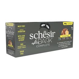 Schesir Cat Mixpaket Br&uuml;he 12 x 80 g