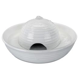 Trixie Trinkbrunnen Keramik, Vital Flow Mini, 0,8L - wei&szlig;