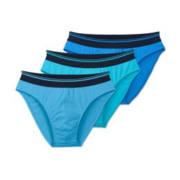 Tchibo - 3 Slips - Herren - Gr. M/5 - hellblau