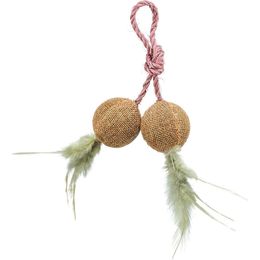2 Jute-B&auml;lle von Trixie mit Catnip &aacute; &oslash; 4,5 cm