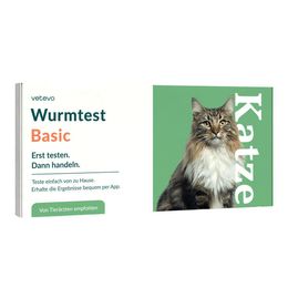 Vetevo Wurmtest f&uuml;r Katzen Basic
