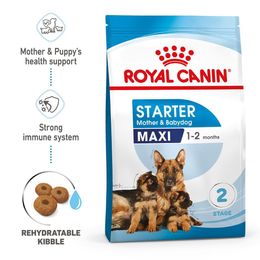 Royal Canin MAXI Starter f&uuml;r tragende H&uuml;ndin und Welpen gro&szlig;er Rassen 2x15kg