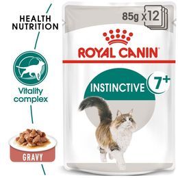 Royal Canin Instinctive 7+ Katzen-Nassfutter f&uuml;r &auml;ltere Katzen 48x85g