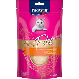 Vitakraft Premium Filet Huhn Katzensnacks getreidefrei 4 St&uuml;ck