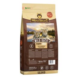 Wolfsblut Wild Duck Puppy Large Breed Hunde-Trockenfutter getreidefrei 2x12,5kg