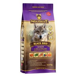 Wolfsblut Black Bird Senior Hunde-Trockenfutter getreidefrei 12,5kg