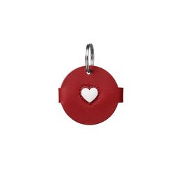 Hunter Anh&auml;nger Hundemarke Love rot Gro&szlig; - 4,8cm