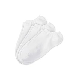 Tchibo - 3 Paar Sneakersocken - Damen - Gr. 39-42 - wei&szlig;