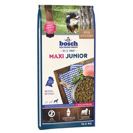 Bosch Maxi Junior Hunde-Trockenfutter ohne Gentechnik 15kg