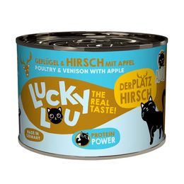 Lucky Lou Lifestage Adult Gefl&uuml;gel und Hirsch 24x200g