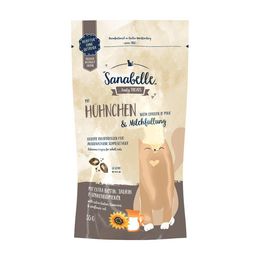 Sanabelle Knusperkissen Huhn & Milch Katzensnacks mit Vitaminen 55g