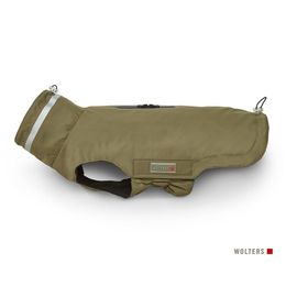 Wolters Outdoorjacke Modern Classic olive Hundemantel gef&uuml;ttert 48 cm