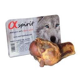 alpha spirit Schinkenknochen 1 St&uuml;ck Hundesnacks getreidefrei 12x1 St&uuml;ck Halber Knochen