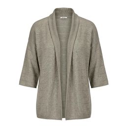 Peter Hahn - Strickjacke aus 100% Kaschmir, gr&uuml;n, Gr. 40 / M - Kaschmir