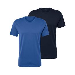 Tchibo - 2 T-Shirts - Herren - Gr. S - blau