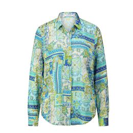 Peter Hahn - Bluse, blau, Gr. 50 / XL