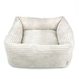 Stylecats Katzenbett Cord Rimini 40x40 cm hellgrau