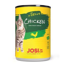 JosiCat Chicken in Jelly Katzen-Nassfutter getreidefrei 12x400g