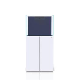 Nyos OPUS G2 Aquarium 250 Slim-Line Meerwasseraquarium mit Schrank Weiss