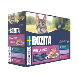 Bozita Mousse Mixed Wild 12x85g
