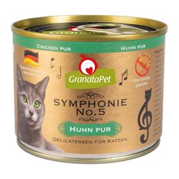 Granatapet Symphonie No. 5 Huhn pur Katzen-Nassfutter weizenfrei 6x200g