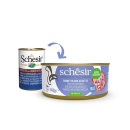 Schesir Cat Complete Thunfisch mit Sardellen in Jelly 8x140 g