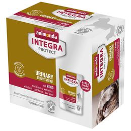 animonda Integra Protect Adult Urinary Harnsteine mit Rind Katzen-Nassfutter getreidefrei 24x85g