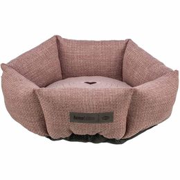 Trixie Bett Viviana rund &oslash;50cm altrosa