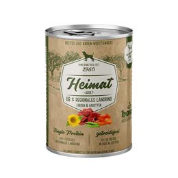 Bosch Heimat Adult Regionales Landrind Hunde-Nassfutter getreidefrei 12x400g