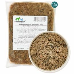 Haustierkost Rinderpansen gr&uuml;n 12x500 g