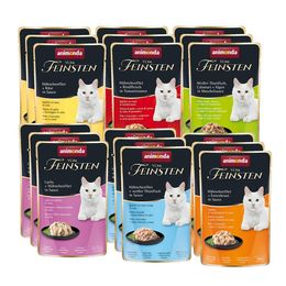 animonda vom Feinsten Mixpaket Katzen-Nassfutter 18x50g